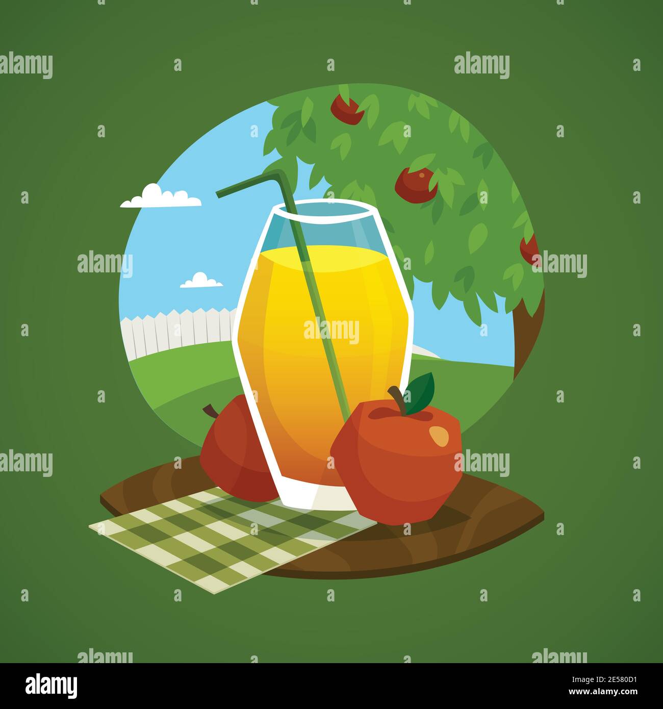 Decorative glass tray Stock Vector Images - Alamy