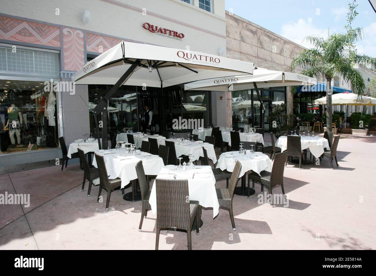 Exclusive!! Quattro restaurant on Miami Beach's hip Lincoln Road, owned ...