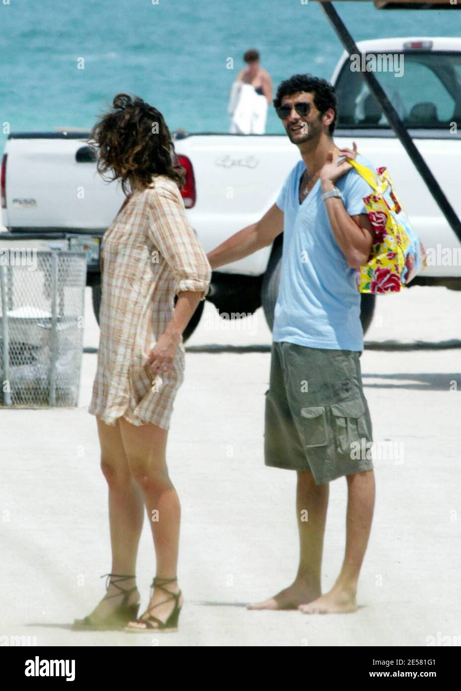 Exclusive!! French humourist Ramzy Badia and girlfriend Anne Depetrini ...