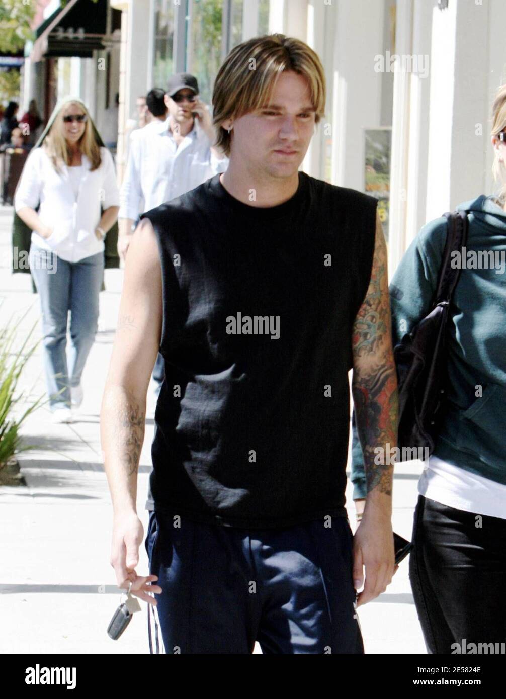 Exclusive!! Sons Of Hollywood star, Sean Stewart and an unidentified ...