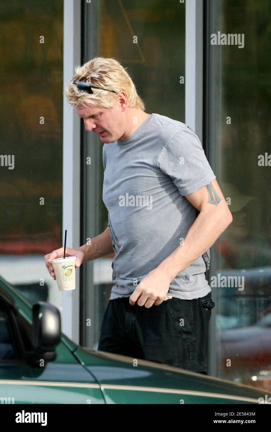 Exclusive!! German soccer ace Stefan Effenberg takes his daughter ...