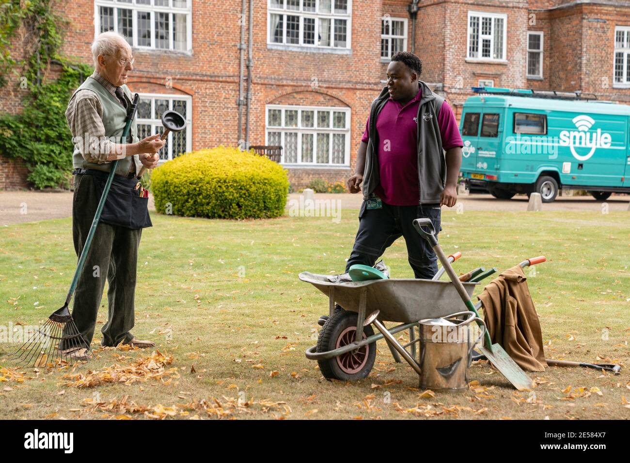 TRUTH SEEKERS, from left: Julian Curry, Samson Kayo, The Watcher on the ...