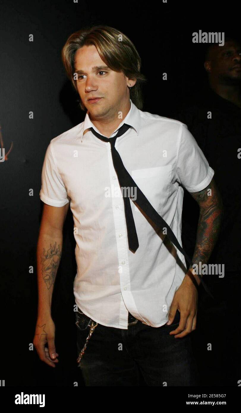 Sean Stewart, troubled son of rocker Rod Stewart, attends the Sons of ...