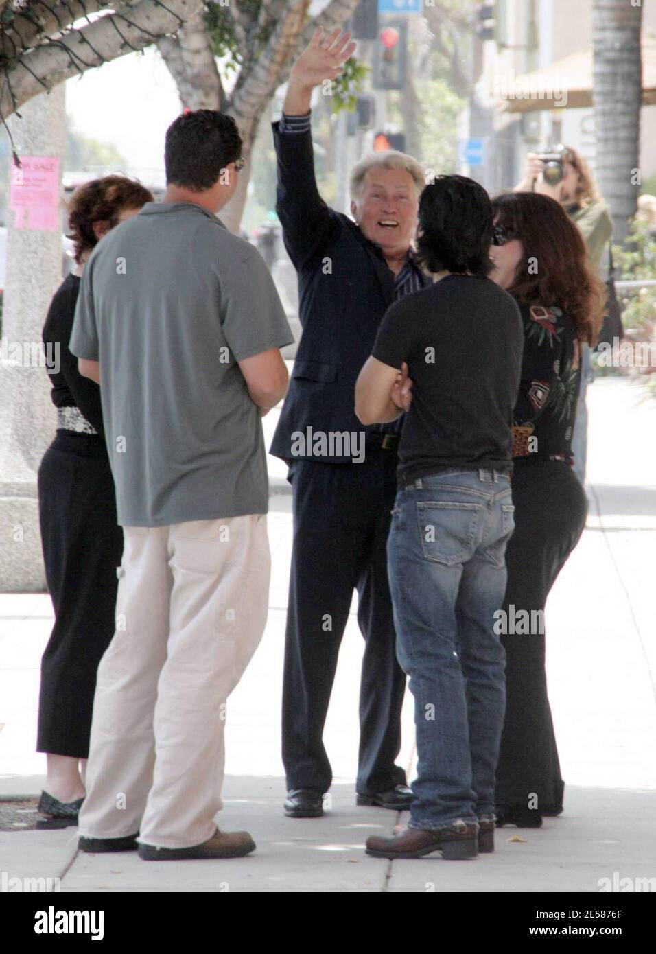 Charlie sheen and his daughter hi-res stock photography and images - Alamy