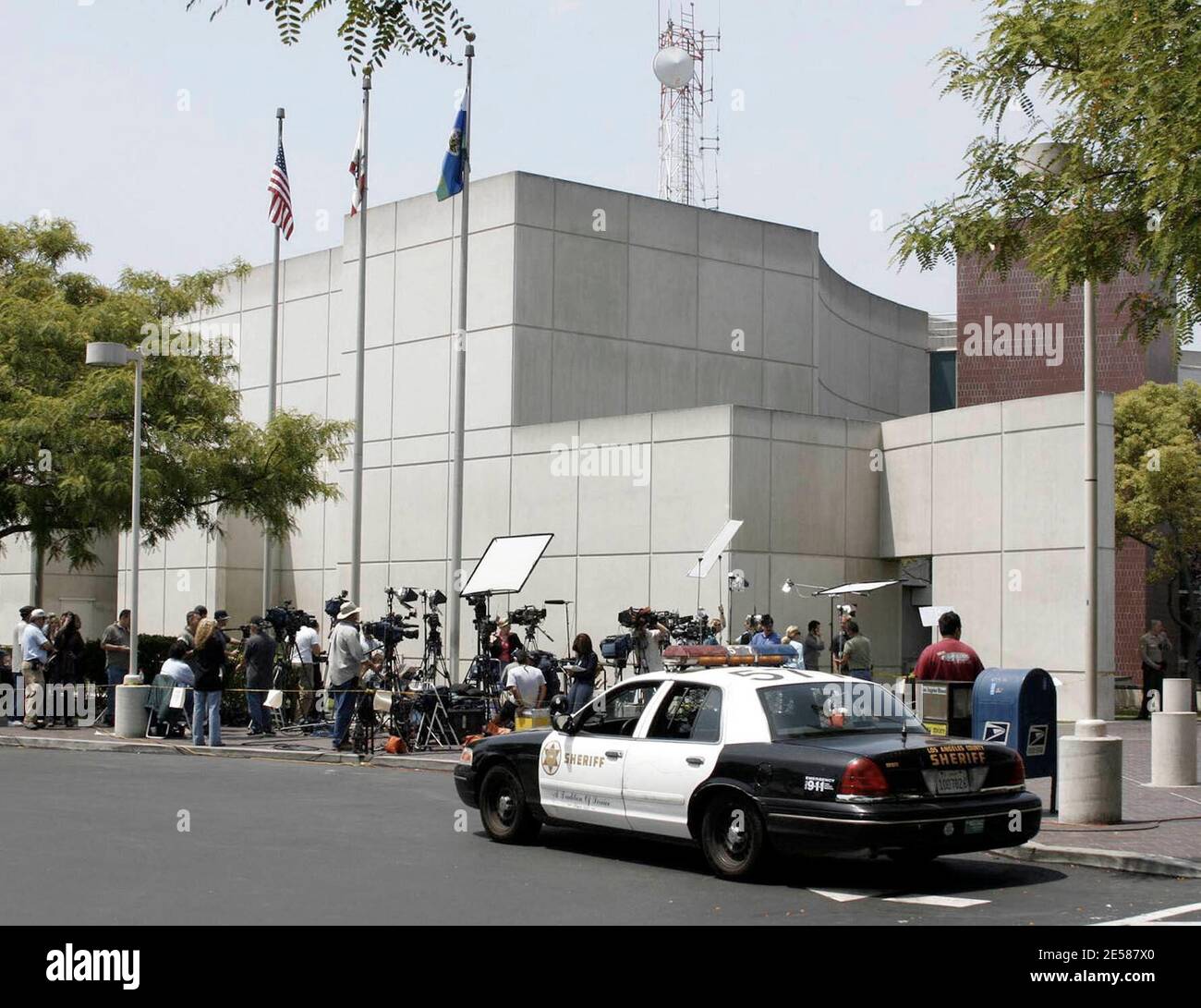 The CRDF in Lynwood, Calif. where Paris Hilton is carrying out her jail ...
