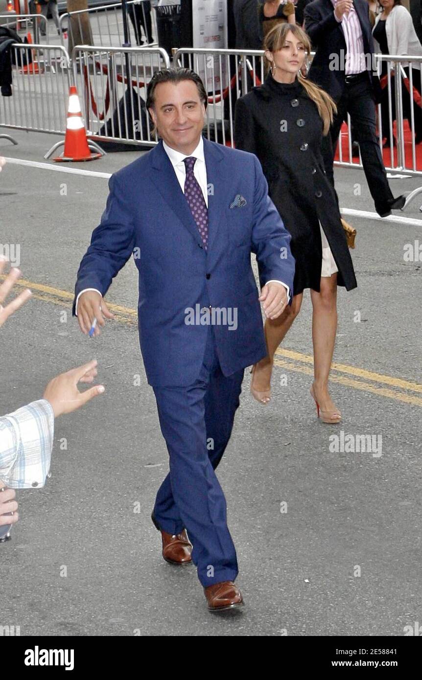Andy Garcia at the Ocean 13 premiere in Hollywood. 6/5/2007 Stock Photo ...