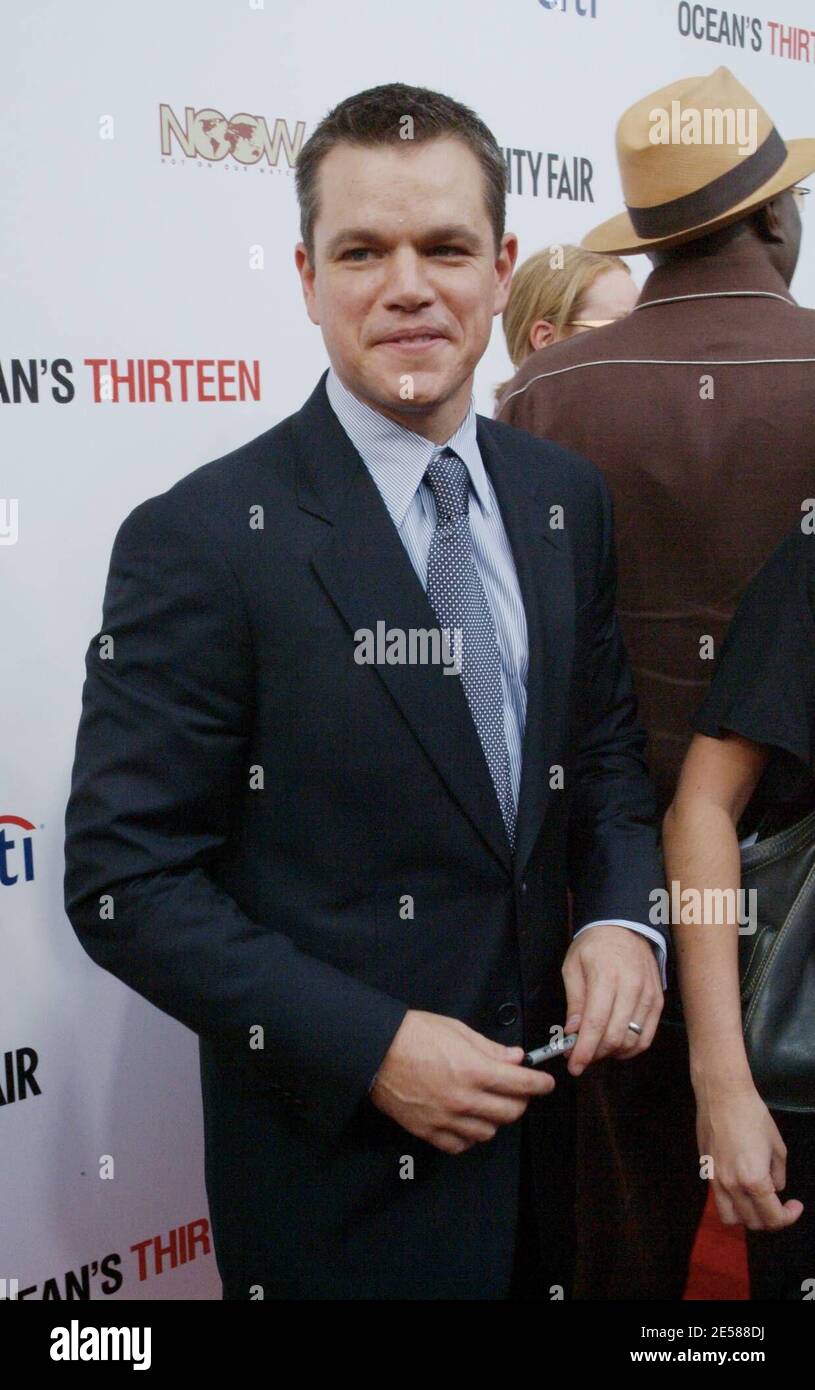 Oceans Thirteen Chicago Premiere. Celebrities attending included George ...