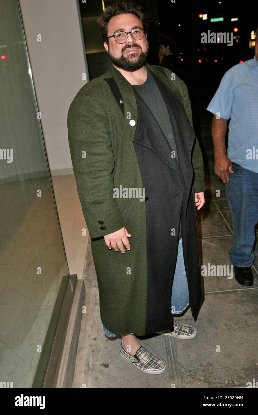 Film Director and screenwriter Kevin Smith signs autographs outside the ...