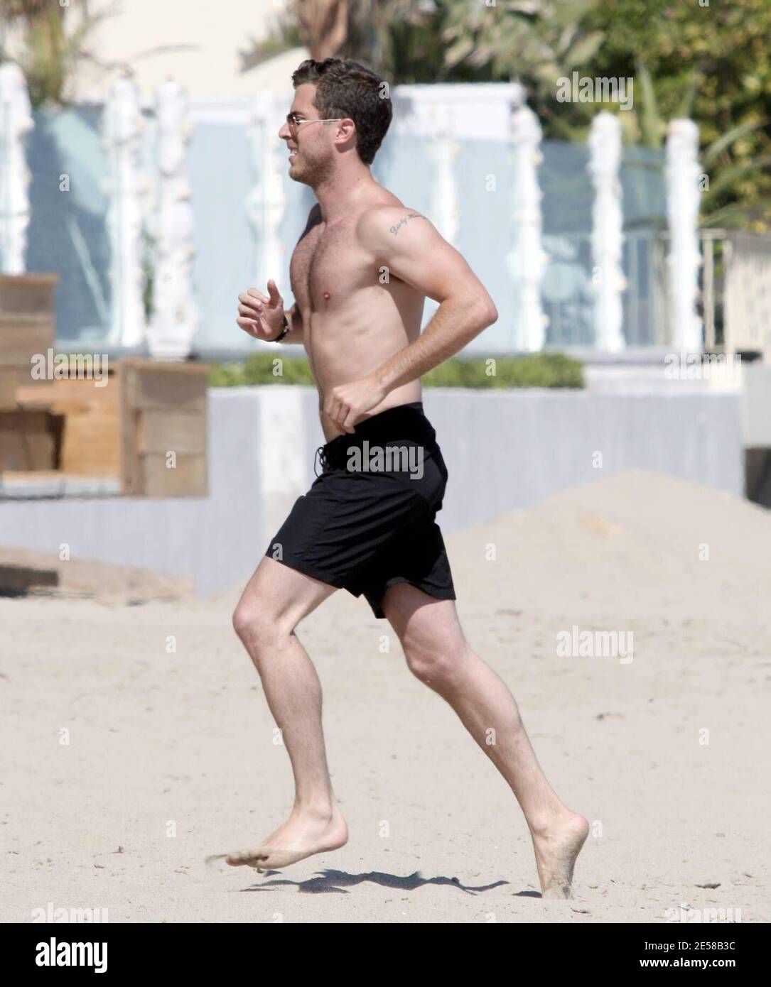 Harry Morton shows off his skills with a jet ski. Malibu, Calif. 7/1/07 ...