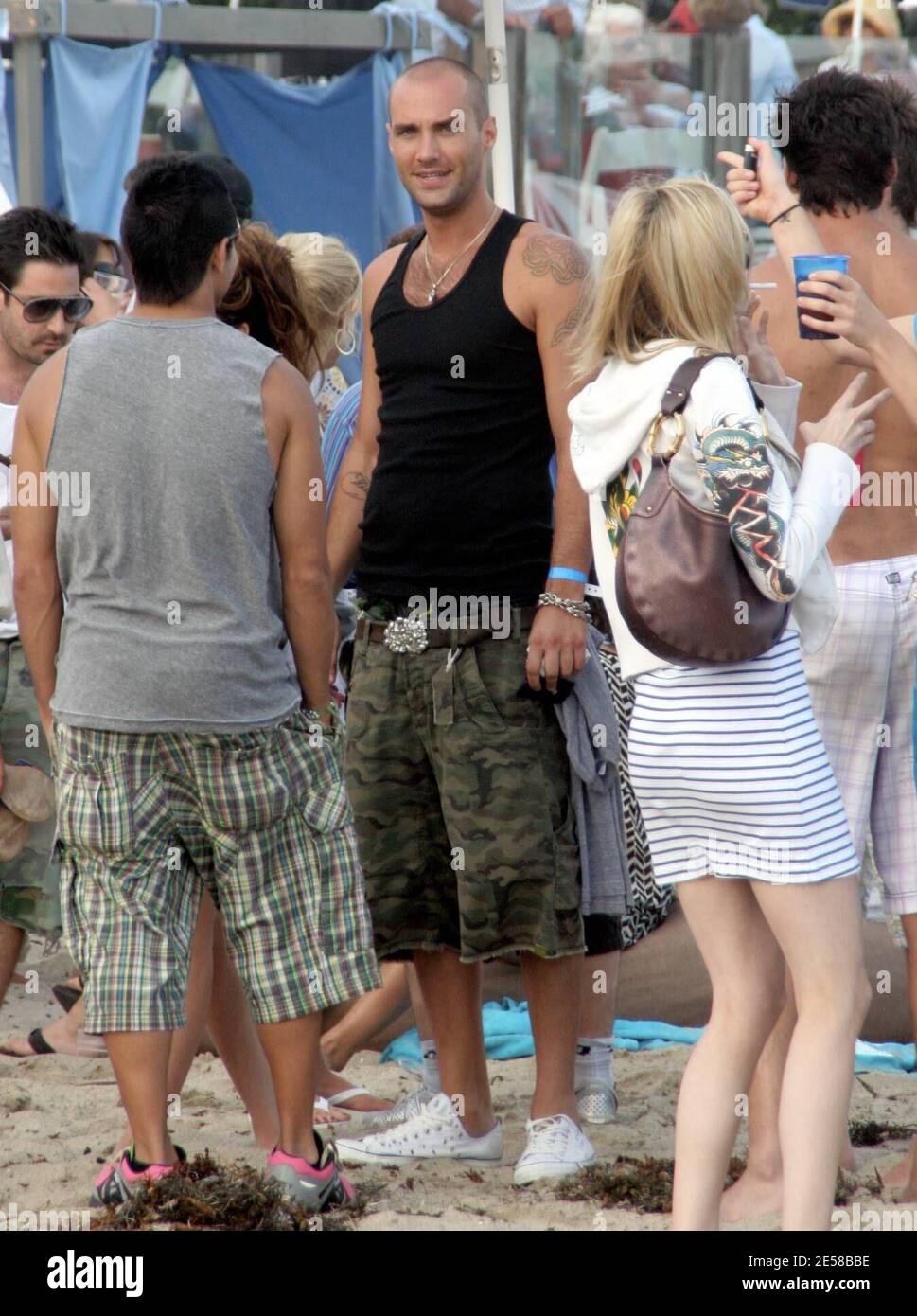 Calum Best celebrates Independence Day at two beach house parties in ...