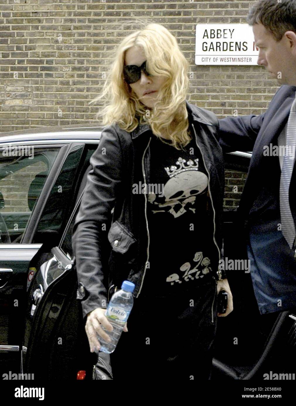 Madonna working out at her gym in London, UK. 7/6/07. [[map]] Stock ...