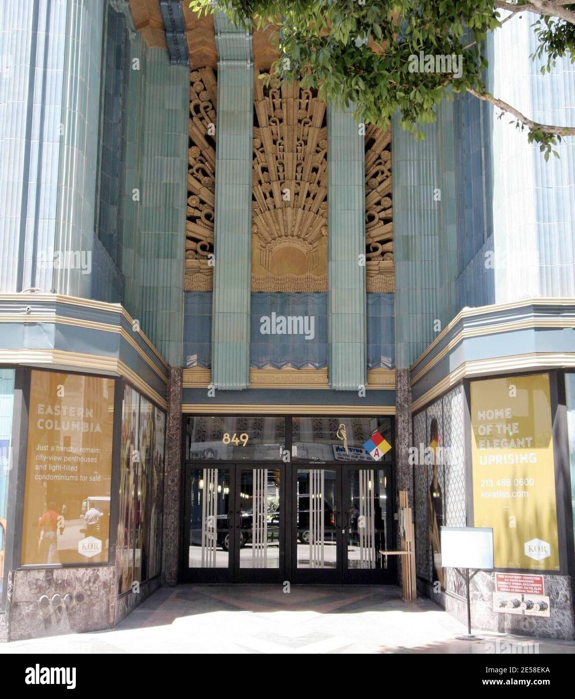 Eastern columbia building los angeles hi-res stock photography and ...