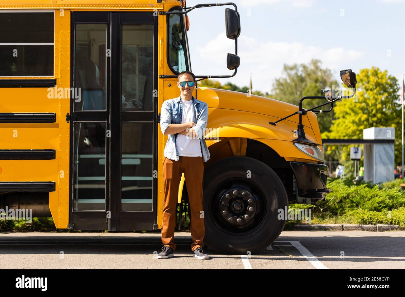 Male only teacher classroom hi-res stock photography and images - Alamy