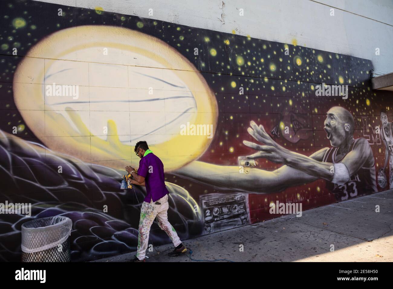 On the one year anniversary of the death of Kobe Bryant and eight ...