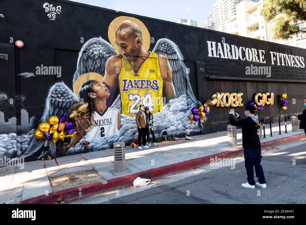 On the one year anniversary of the death of Kobe Bryant and eight ...