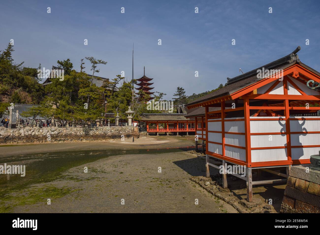 The tallest temple from the floating castle Stock Photo - Alamy