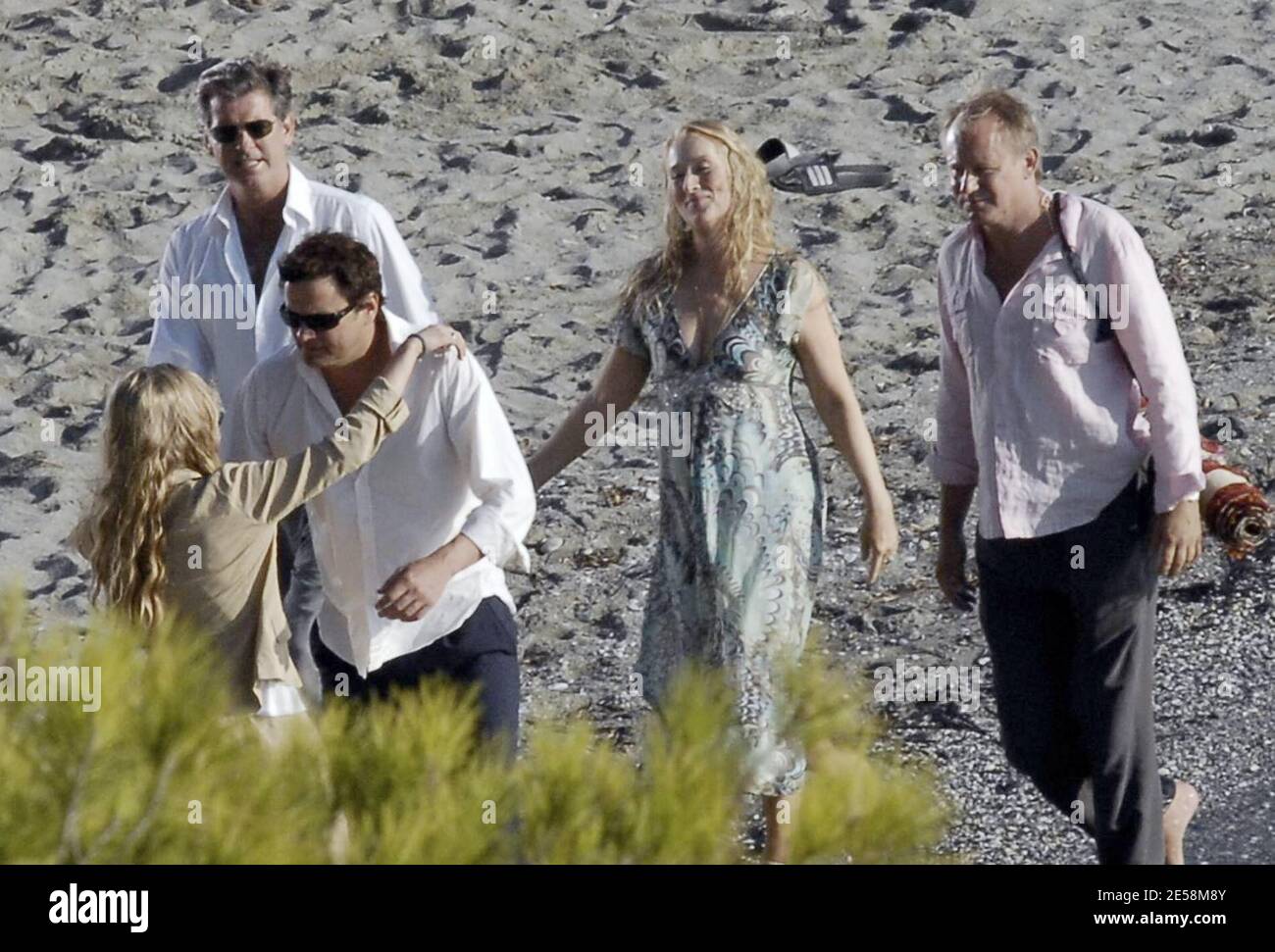 Pierce Brosnan, Meryl Streep, Colin Firth, Stellan Skarsgard and Amanda ...