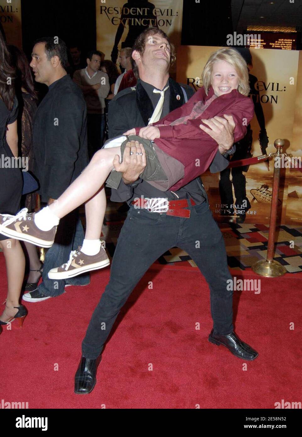 Connor McCoy and Joe Hursley attend the World Premiere of Screen Gems ...