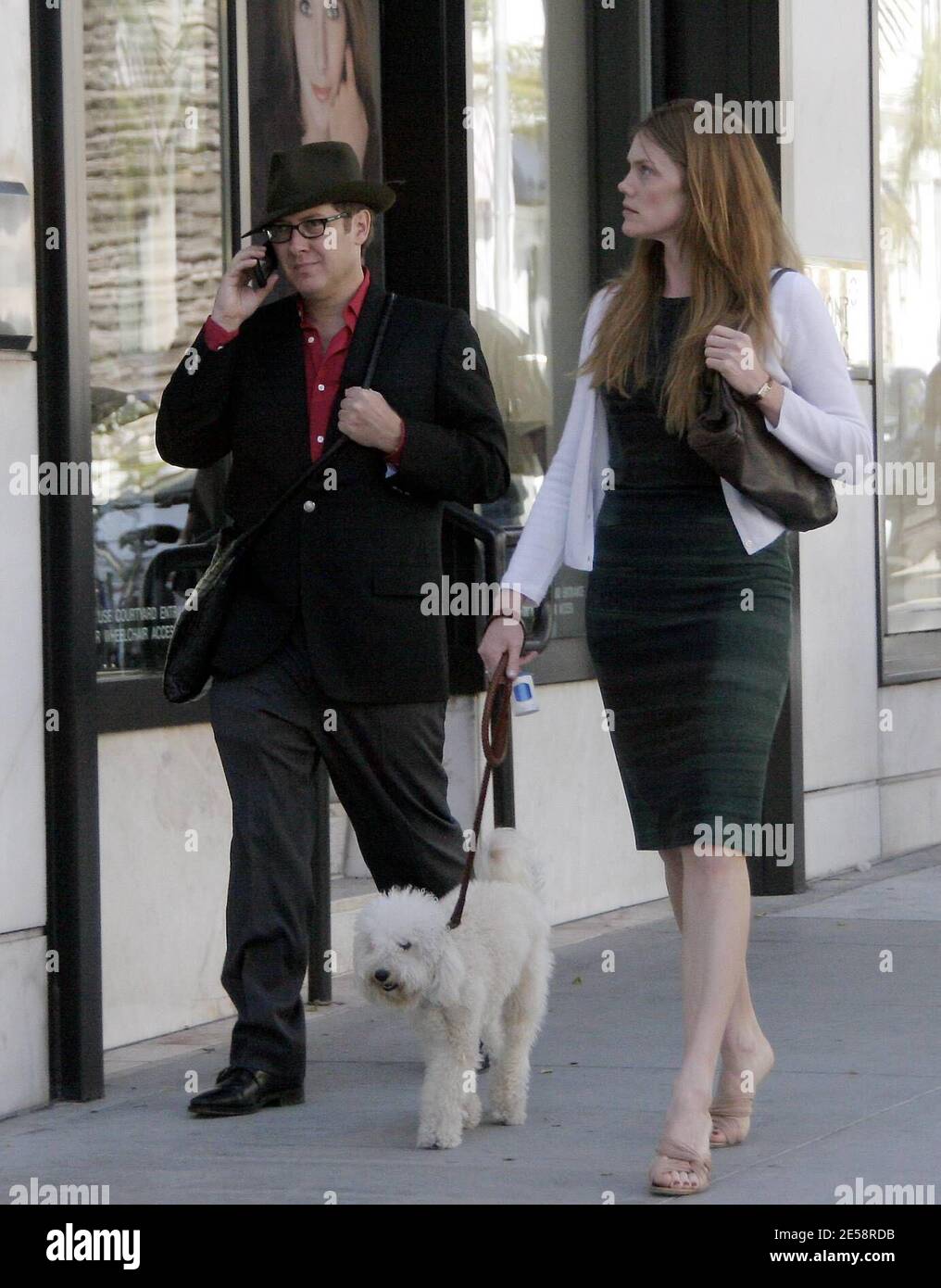 Exclusive!! James Spader and his partner Leslie Stefanson spend an ...