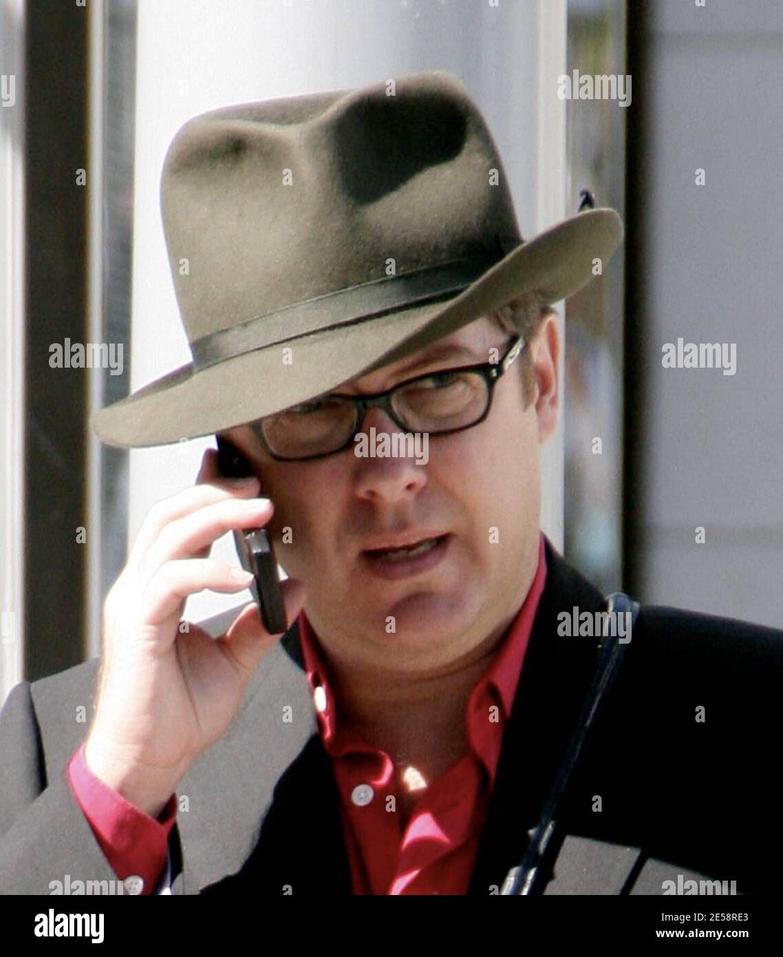 Exclusive!! James Spader and his partner Leslie Stefanson spend an ...