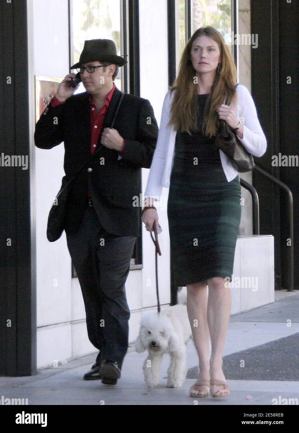Exclusive!! James Spader and his partner Leslie Stefanson spend an ...
