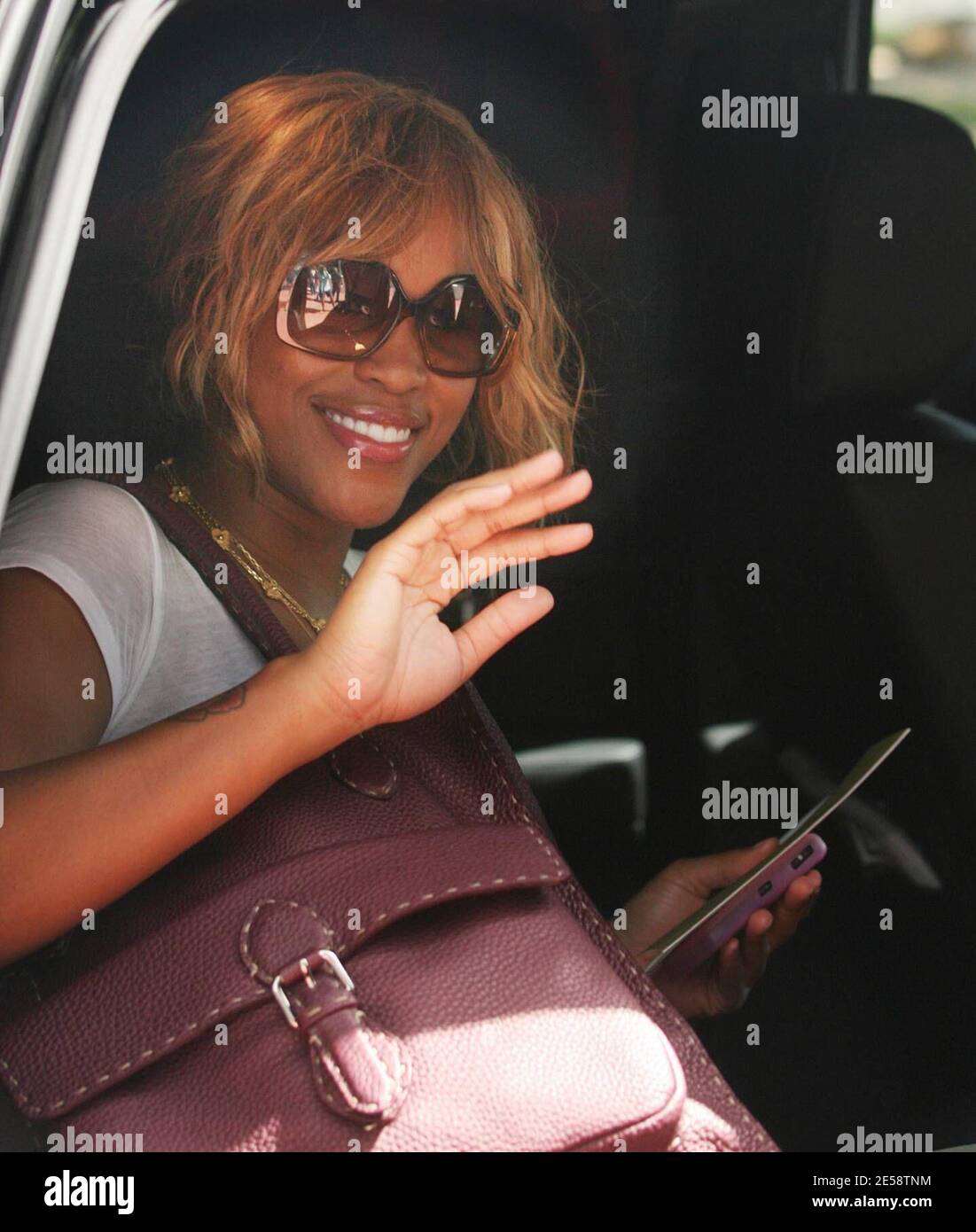 Exclusive!! Rapper Eve returns to her Miami Beach Hotel all smiles and ...