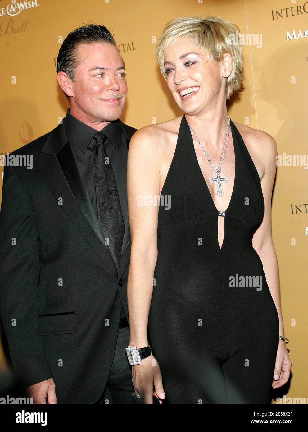 Sharon stone arrive hi-res stock photography and images - Alamy