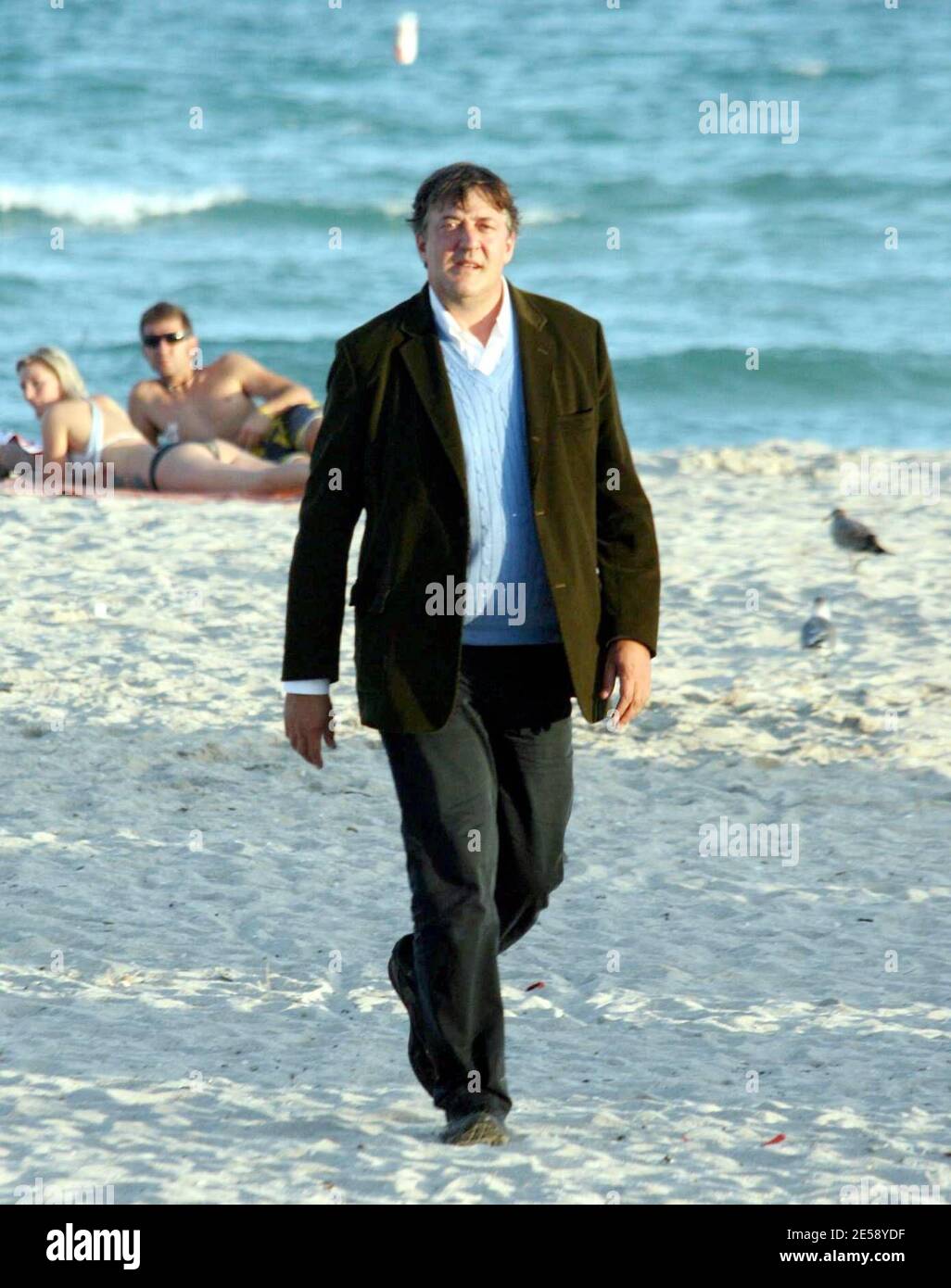 Exclusive!! UK comic, actor and writer Stephen Fry films an exerpt on ...