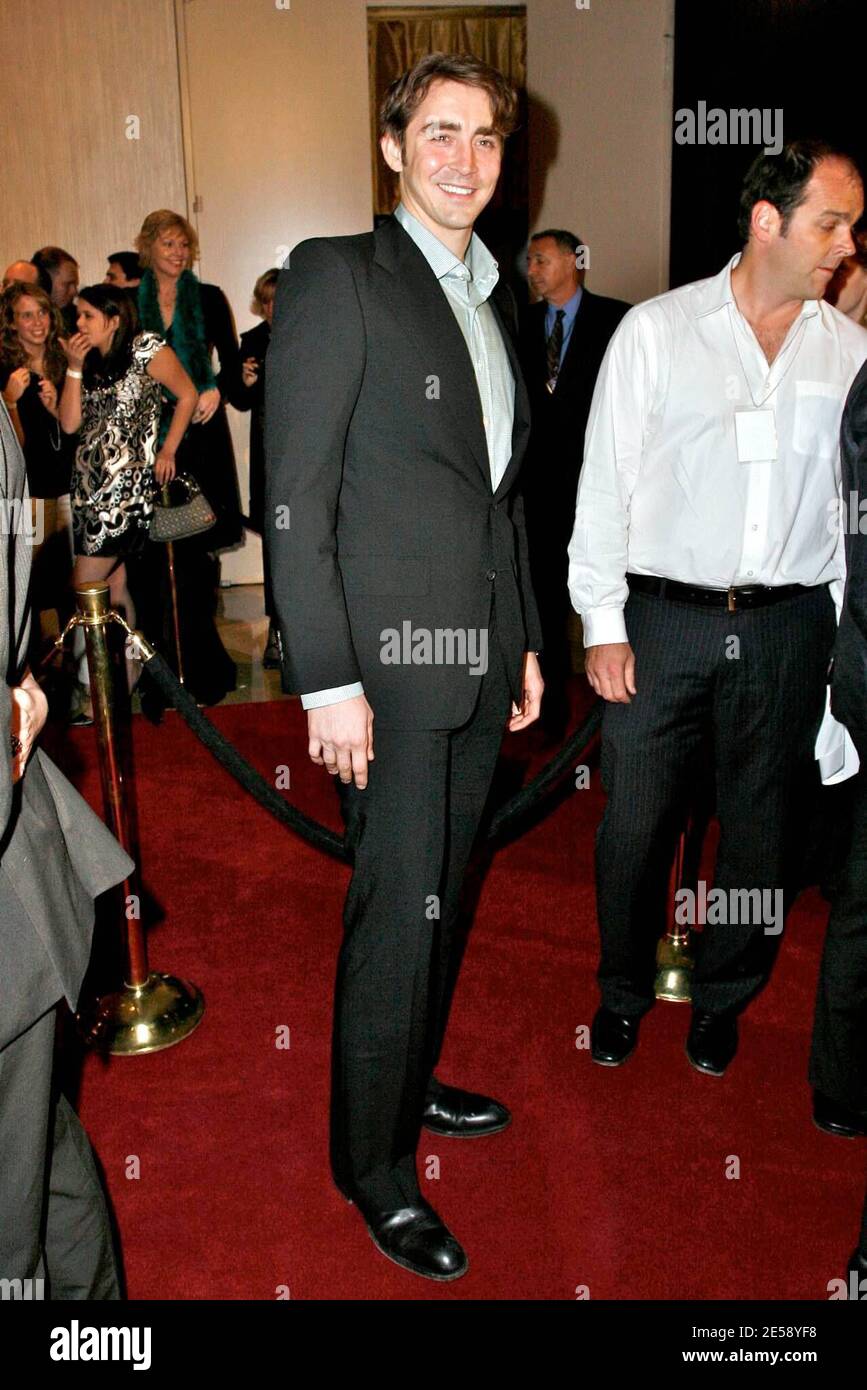 "Pushing Daisies" star Lee Pace arrives at the Ninth Annual Family ...