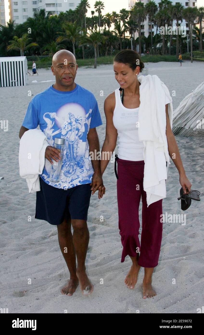 Hip Hop Mogul Russell Simmons hits Miami Beach with his new girlfriend ...
