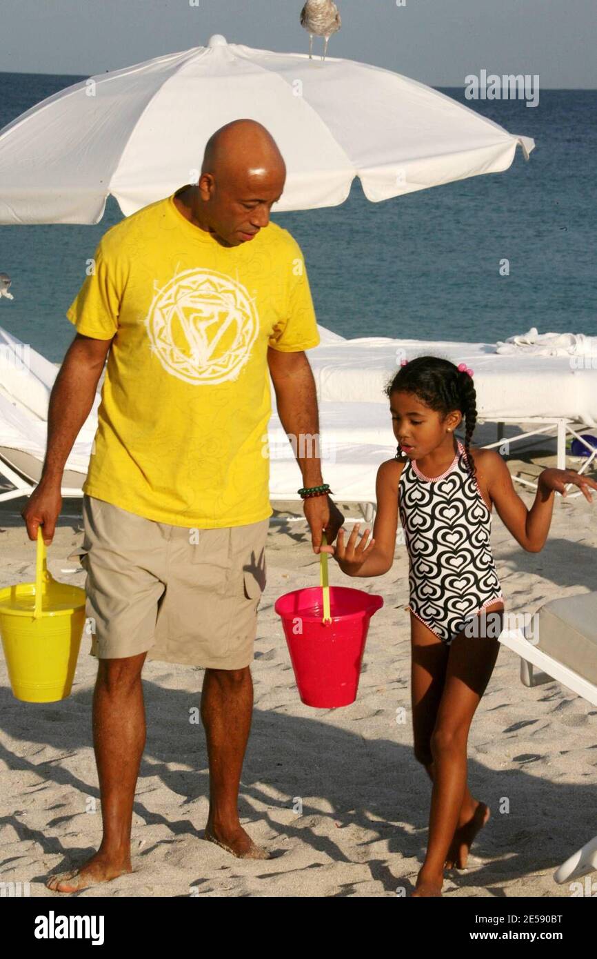 Hip Hop Mogul Russell Simmons takes daughters Ming Lee and Aoki Lee ...