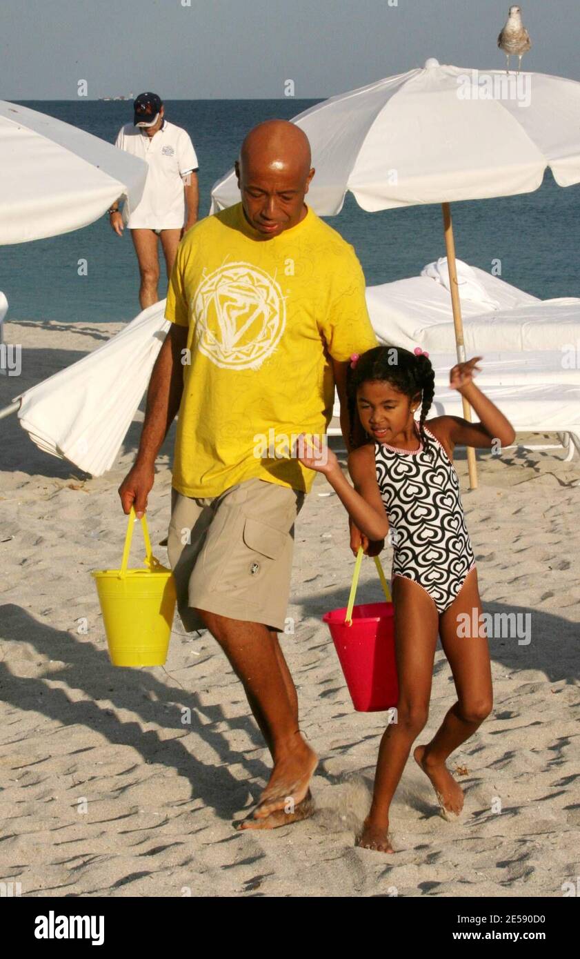 Hip Hop Mogul Russell Simmons takes daughters Ming Lee and Aoki Lee ...