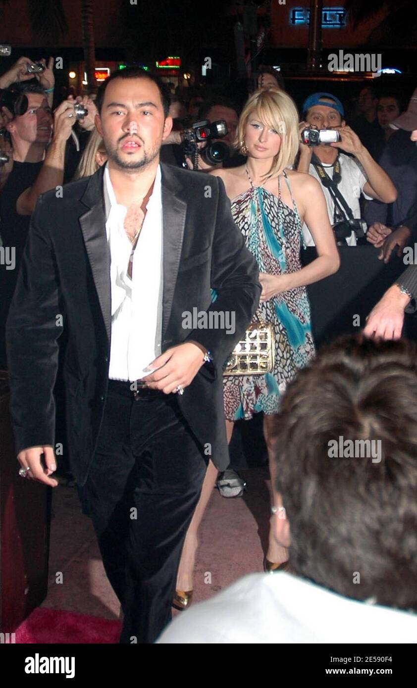 Party Princess Paris Hilton hosted an evening at Mansion. The nightclub ...