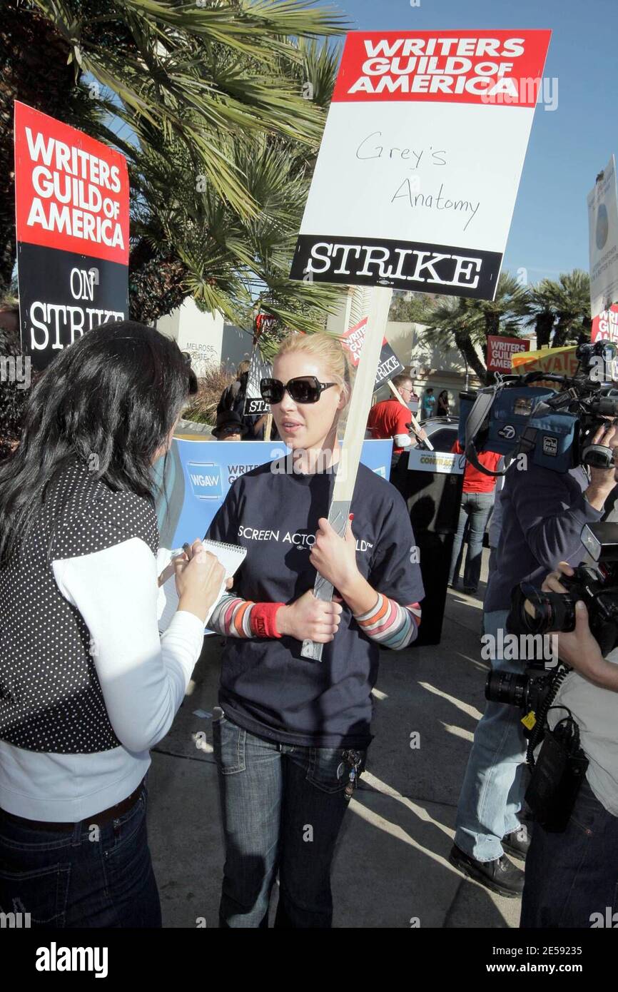 "Grey's Anatomy" stars Katherine Heigl, T.R. Knight, Justin Chambers ...