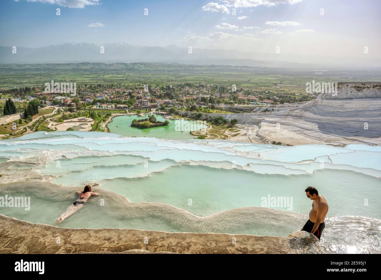 Turkey people summer pamukkale hi-res stock photography and images - Alamy