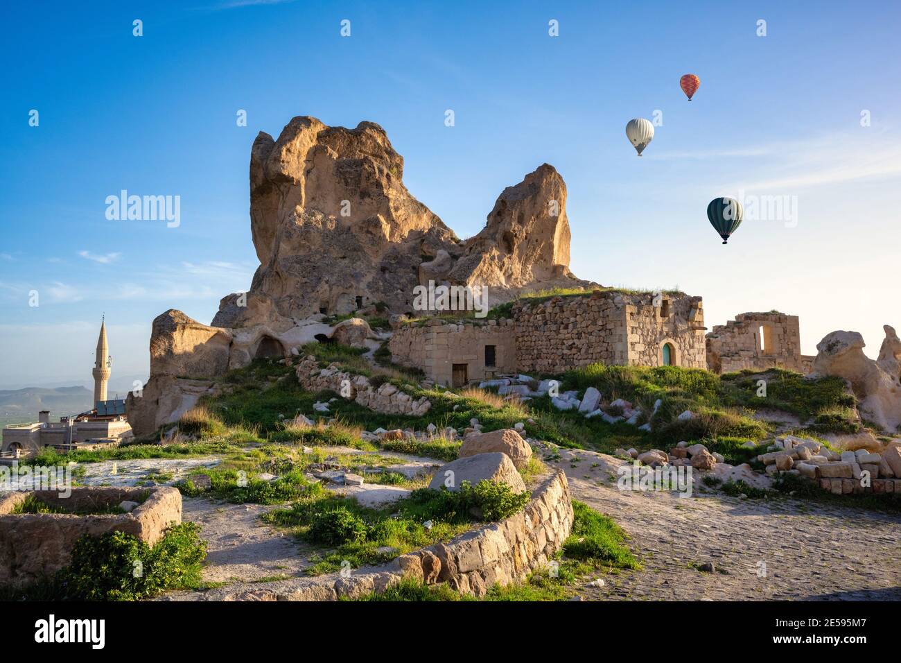 Uchisar castle ancient village hi-res stock photography and images - Alamy
