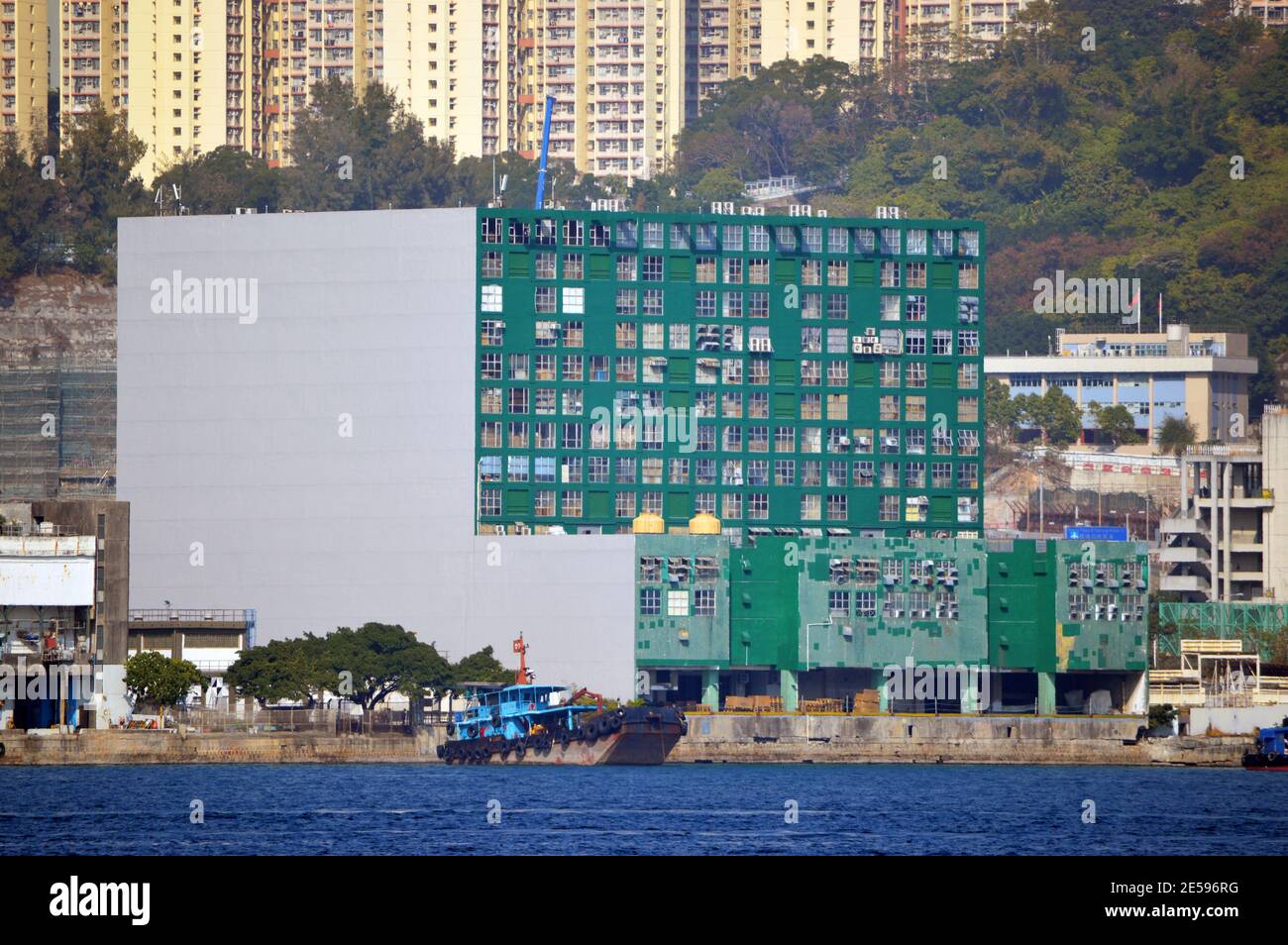 Wing Shan Industrial Building (榮山工業大廈) in Yau Tong, Kowloon, Hong Kong ...
