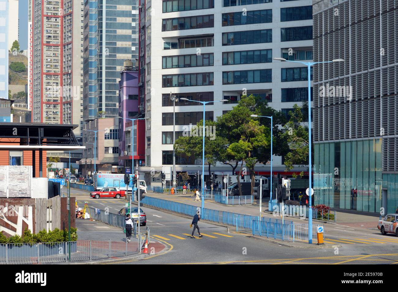 Lai Yip Street, Ngau Tau Kok, Kowloon, Hong Kong Stock Photo - Alamy