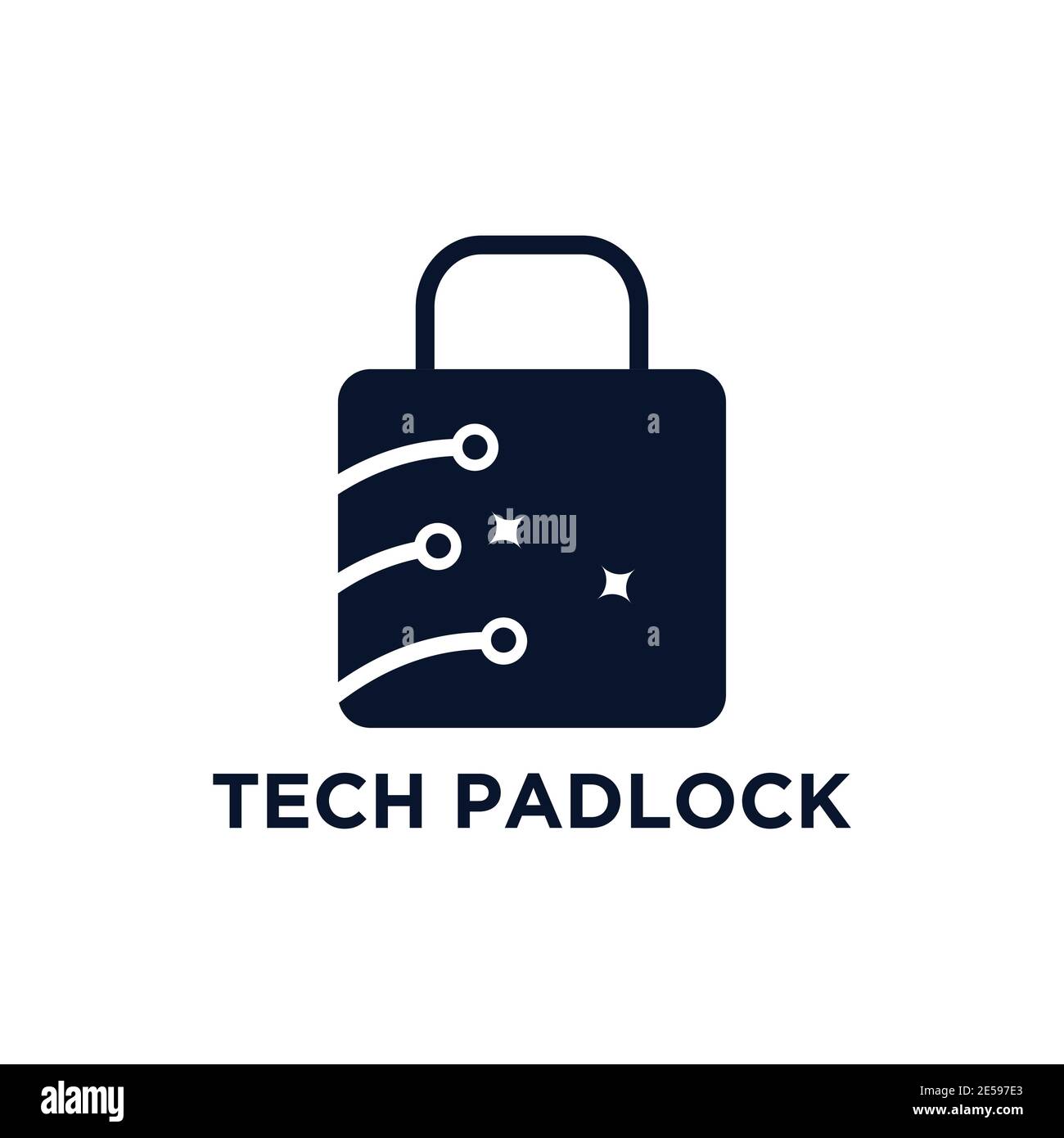 Padlock security logo design vector Stock Vector Image & Art - Alamy