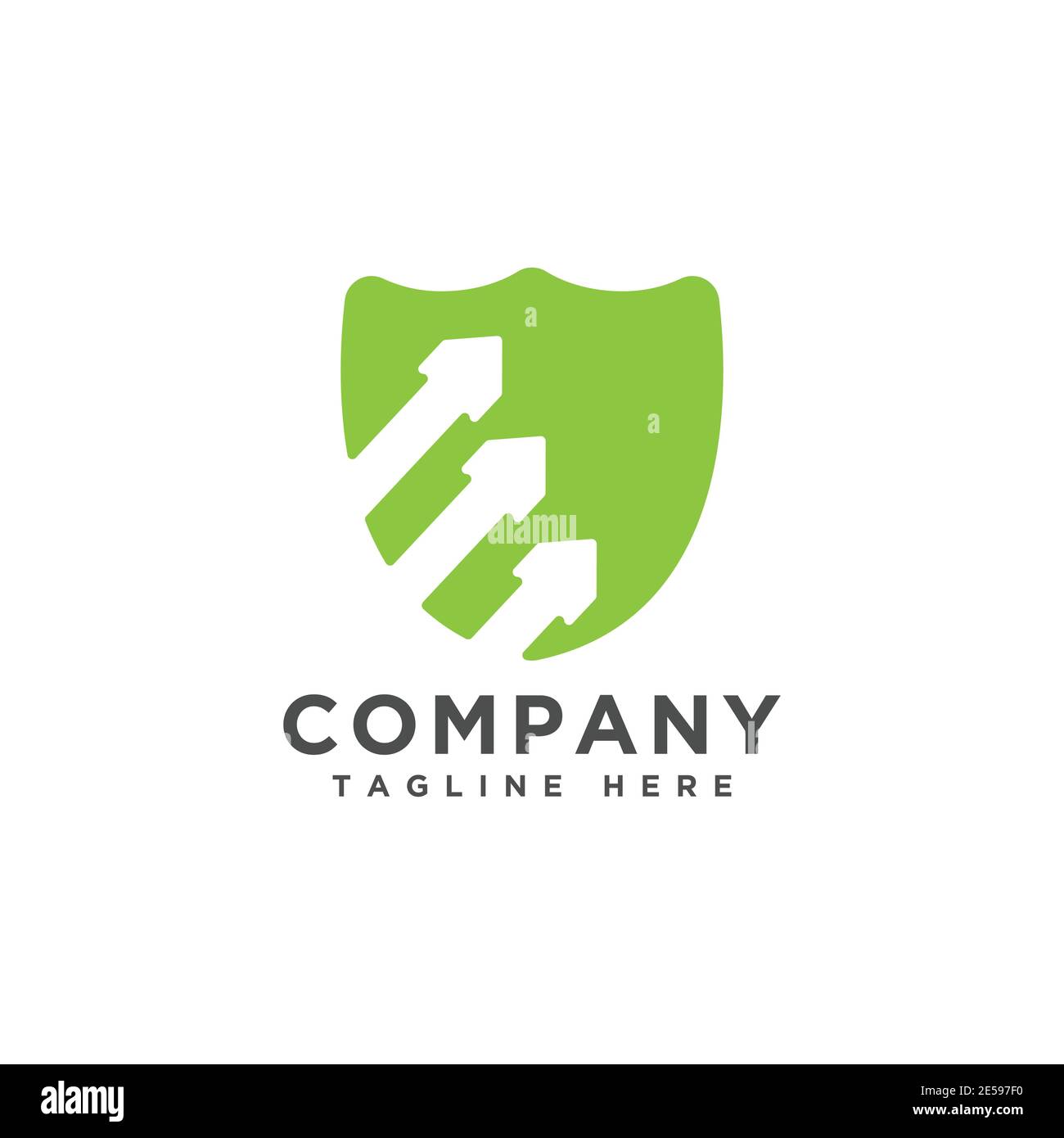 Graph arrow finance logo Cut Out Stock Images & Pictures - Alamy