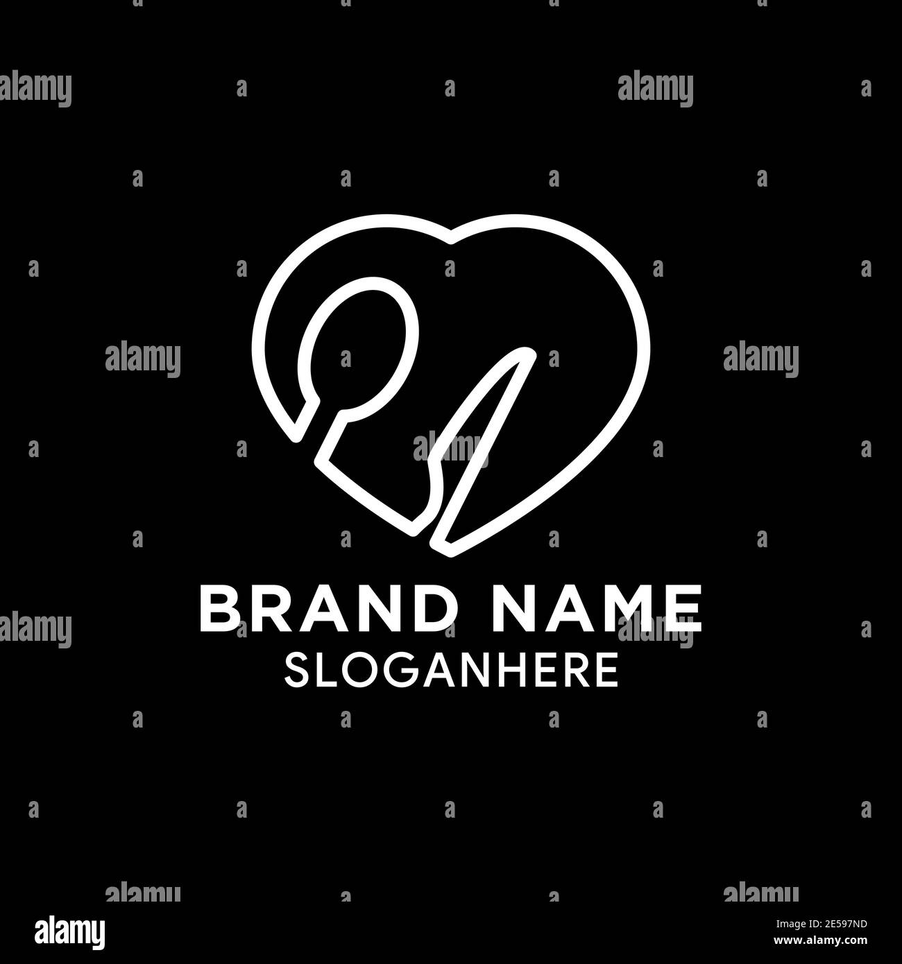 Lovely logo Stock Vector Images - Alamy