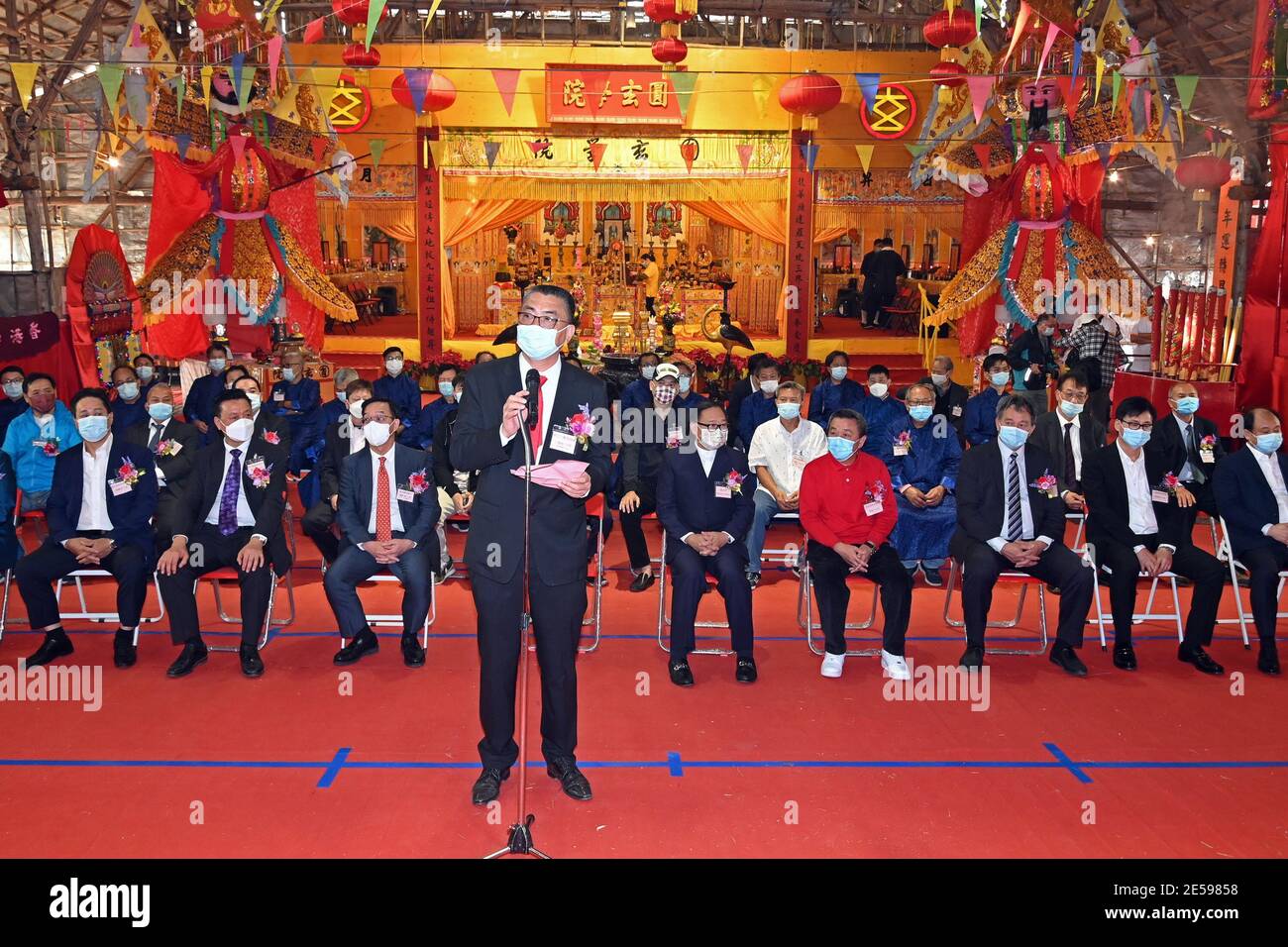 The traditional Bun Festival or Da Jiao Festival opens at Pingshan ...