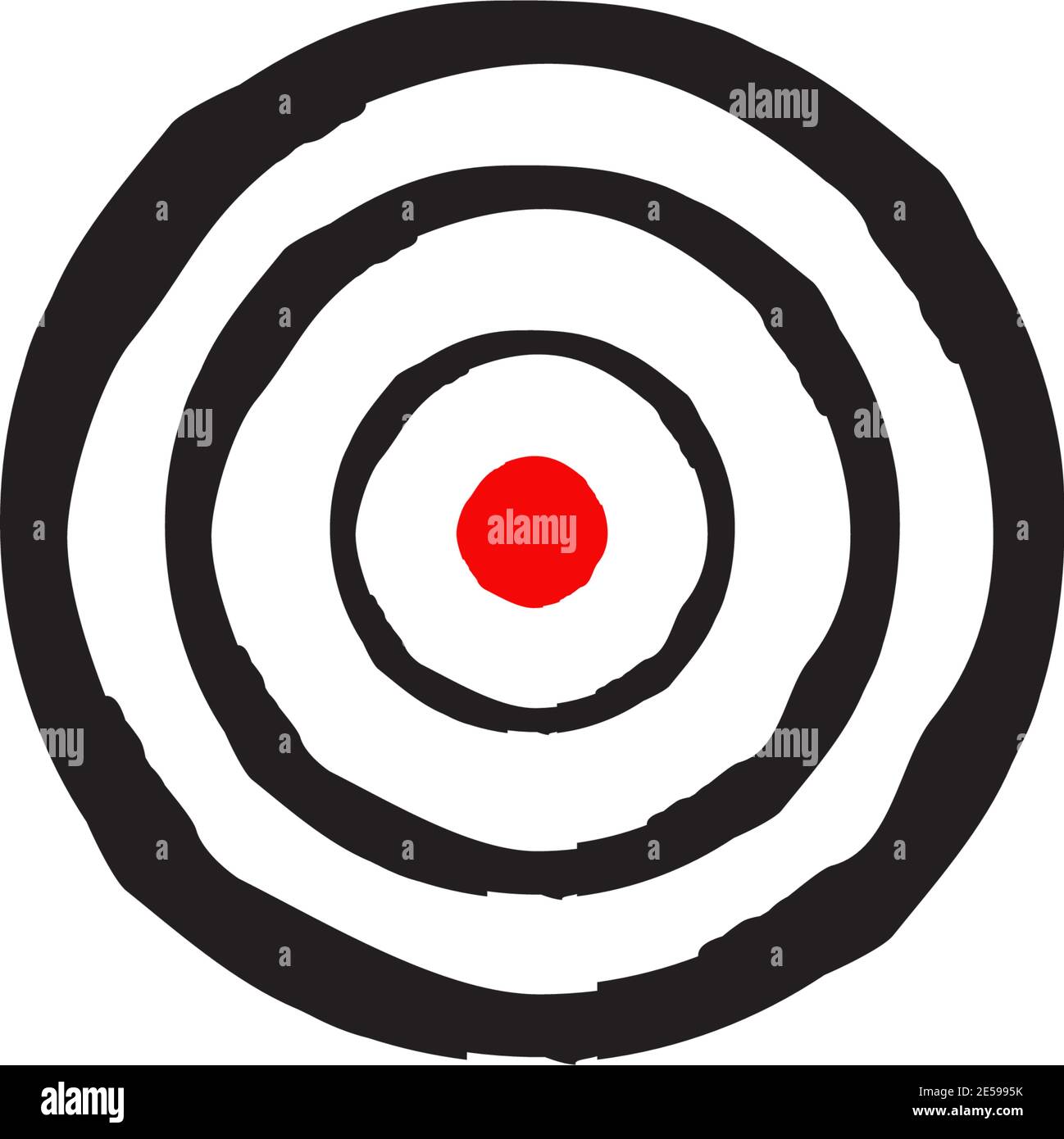 Target point icon logo design vector illustration template Stock Vector ...