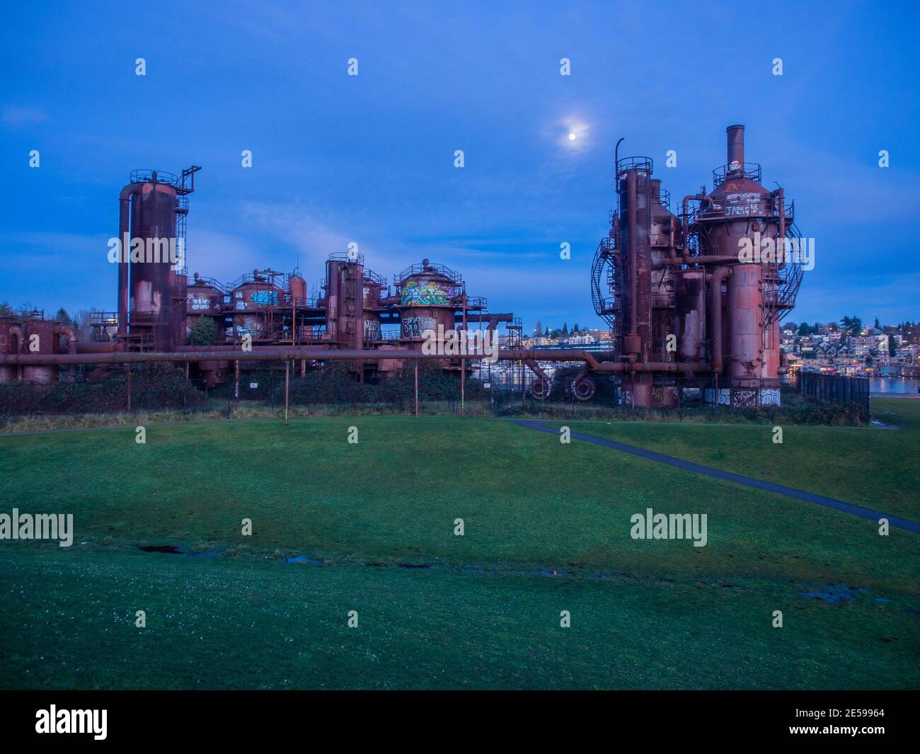 Gas Works Park is a park located in Seattle, Washington, United States ...