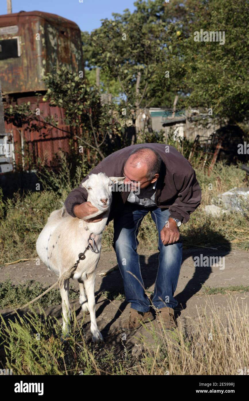 Goat Man High Resolution Stock Photography and Images - Alamy