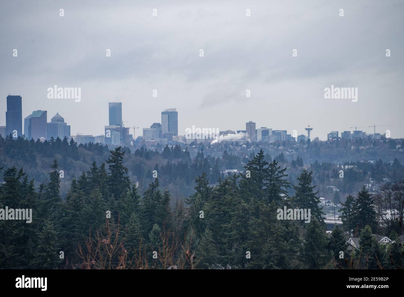 Seattle urban landscape hi-res stock photography and images - Alamy
