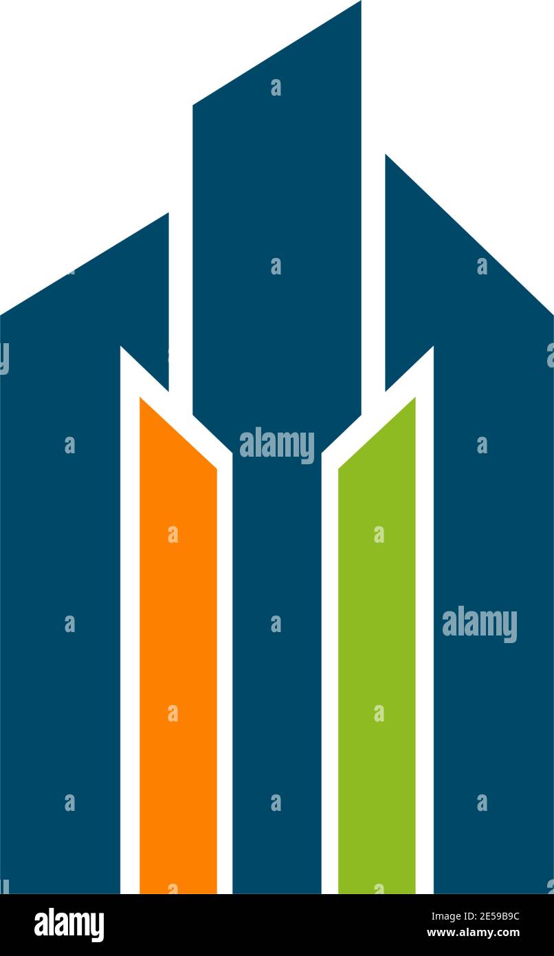 Building logo icon design inspiation vector template Stock Vector Image ...