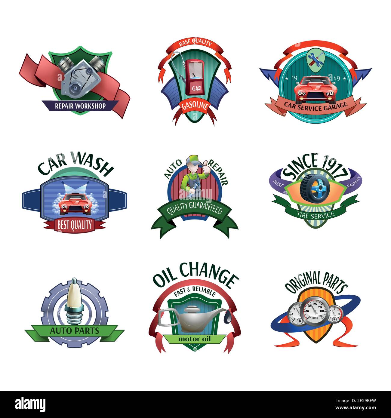 Car repair check list Stock Vector Images - Alamy