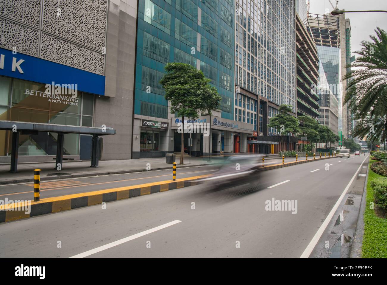 Makati, Metro Manila, Philippines - August 2018: Vertical photo of ...