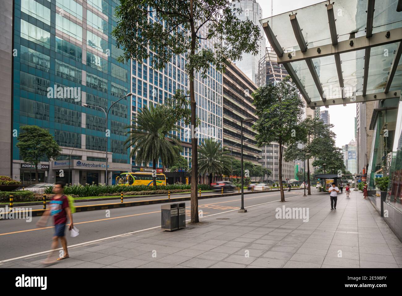 Makati, Metro Manila, Philippines - August 2018: Vertical photo of ...